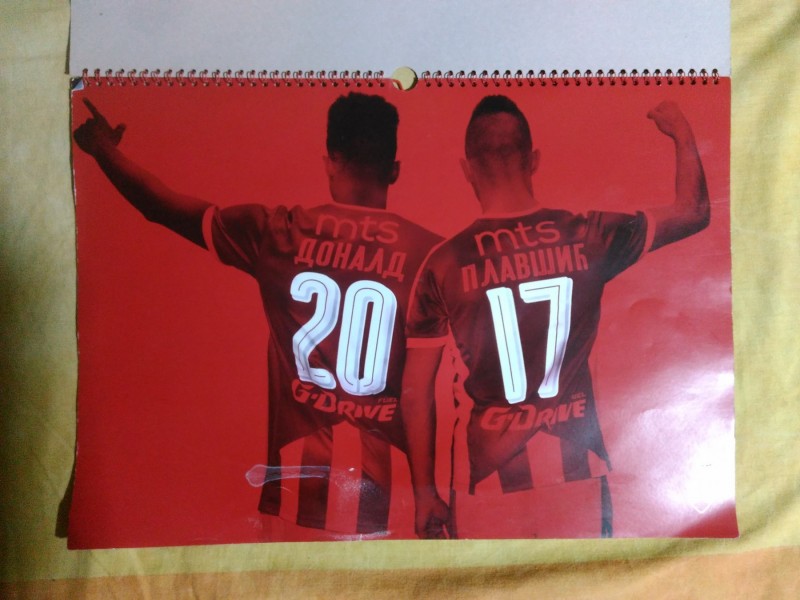 FK Crvena Zvezda, kalendar 2017