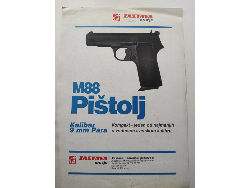 Zastava Pištolj M88