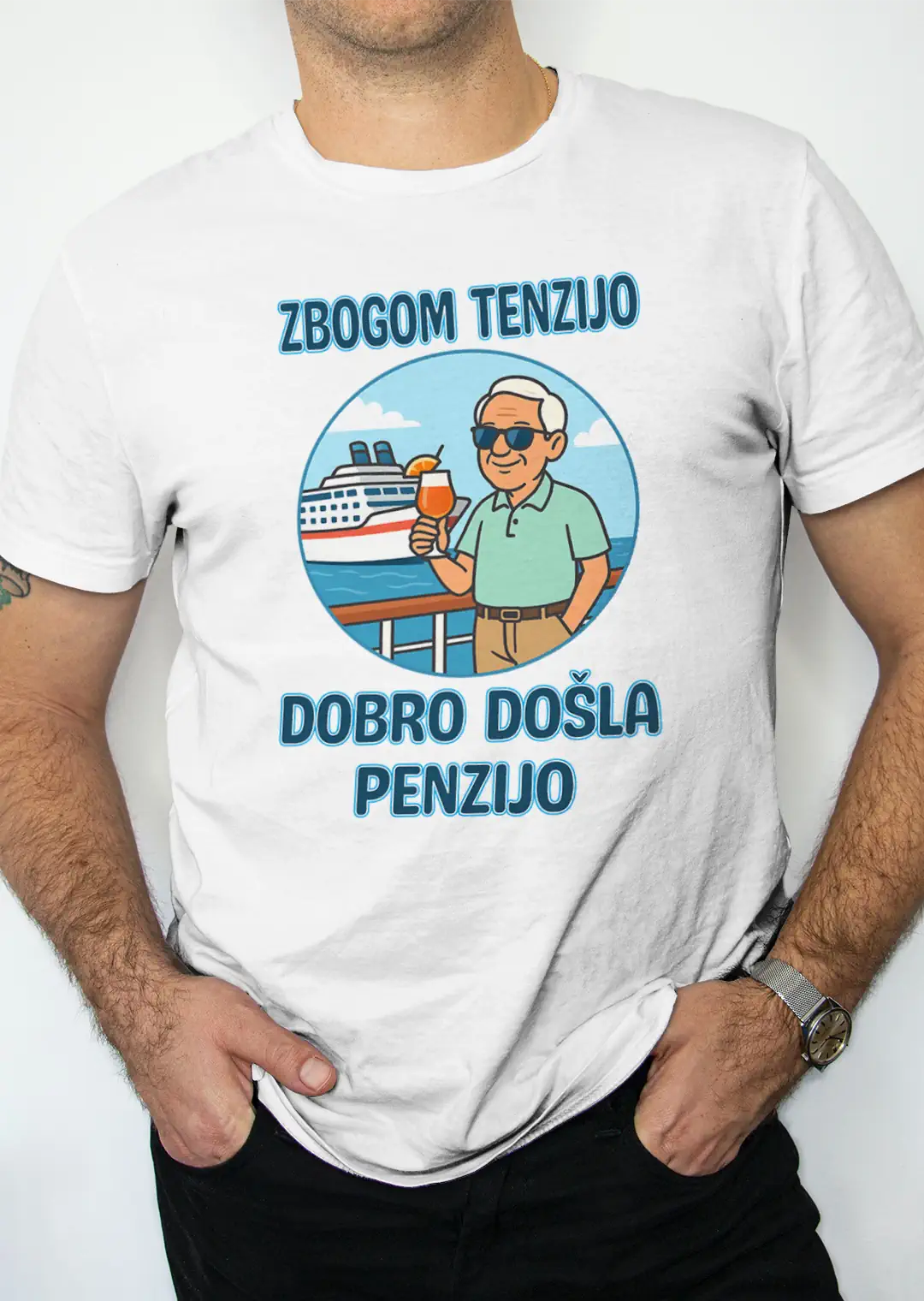 Majica – Zbogom tenzijo dobro došla penzijo v14