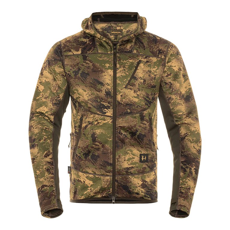 Harkila duks Deer Stalker camo fleece hoodie AXIS vel.3XL