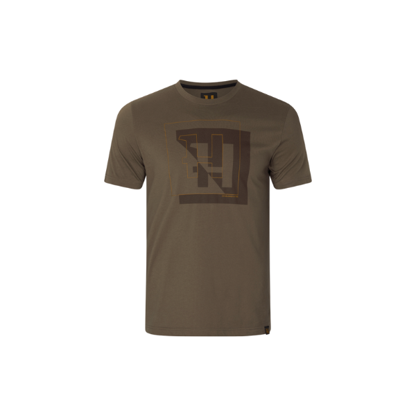 Harkila H-logo majca S/S boja braon,vel.M