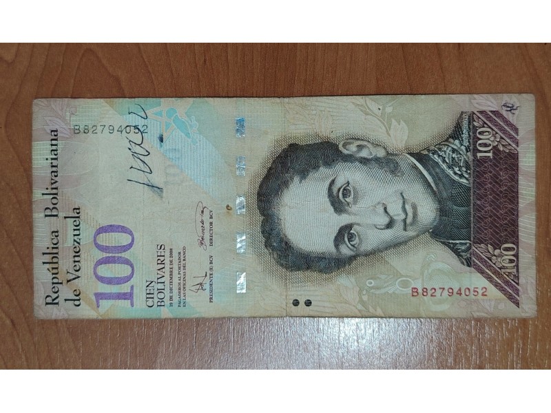100 bolivar - Venecuela