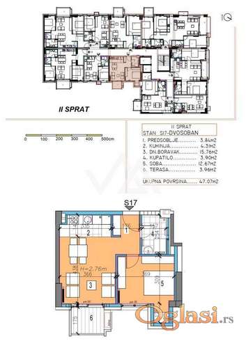 Novi Beograd, Airport city, u izgradnji, više stanova u ponudi