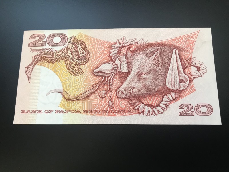 PAPU NOVA GVINEJA 20 KINA.
