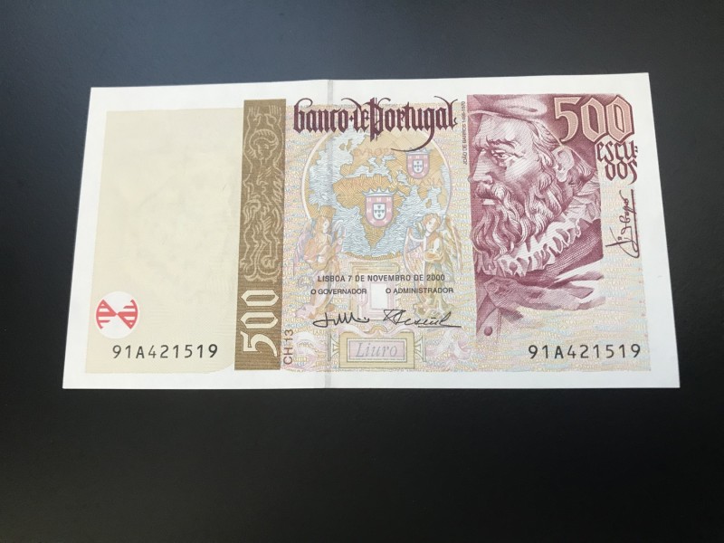 PORTUGAL 500 ESCUDOS.