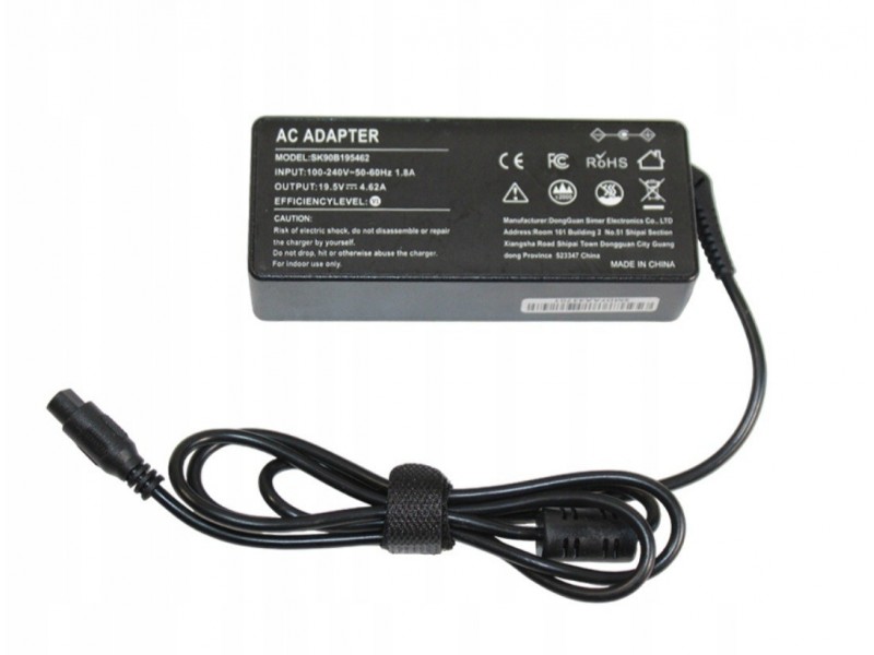 AC Adapter 90W SK90B19546-3-pinski utikač-bez terminala