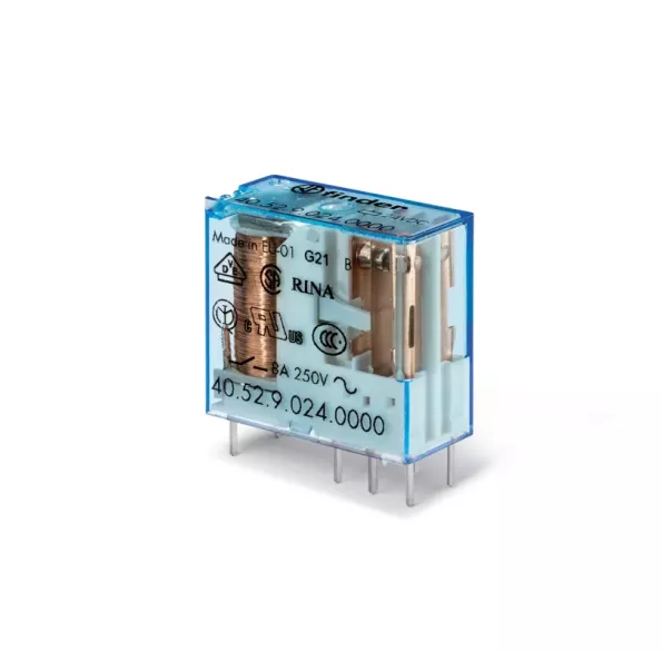 Rele mini 40.52 12V/AC 2CO 8A Finder