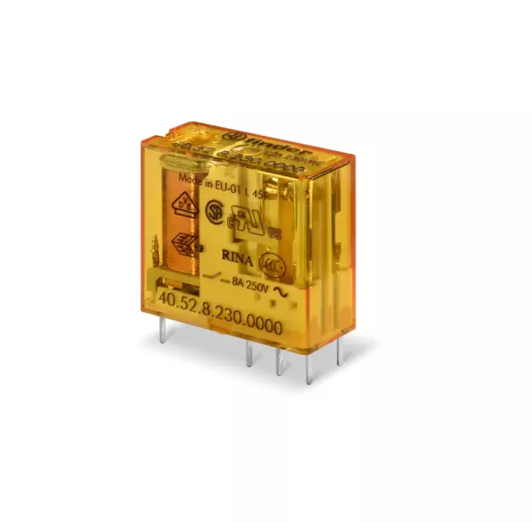 Rele mini 40.52 230V/AC 2CO 8A Finder