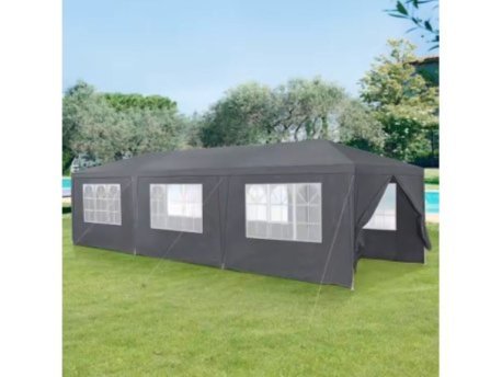 MultiGarden Baštenski šator, 3x9m, 8 strana, Gray OUTLET
