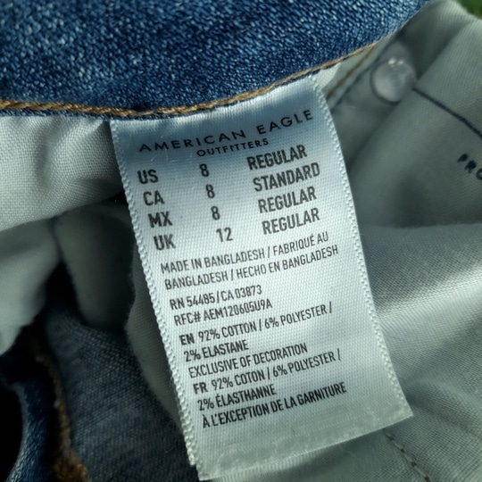 Farmerke American Eagle, vel. M/8, regular
