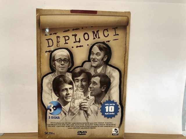 Diplomci 3xDVD Cela serija 10 epizoda