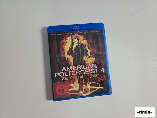 Blu ray  - American poltergeist 4