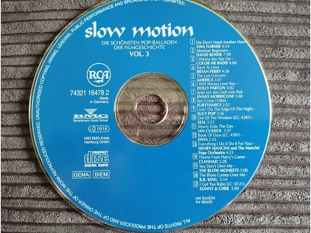 Slow Motion Vol.3 - Various Artists (bez omota)