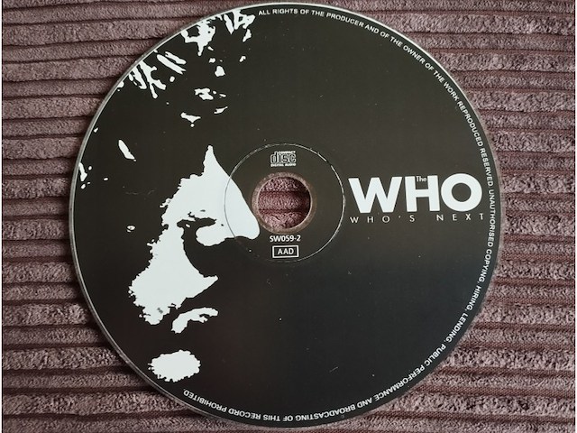 The Who - Who`s Next(bez omota)