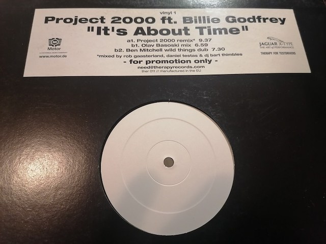 Project 2000 Ft. Billie Godfrey - It`s About Time