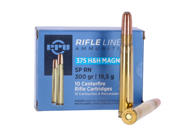 METAK KARABINSKI PPU .375 H&H MAGNUM SP RN 19,5g