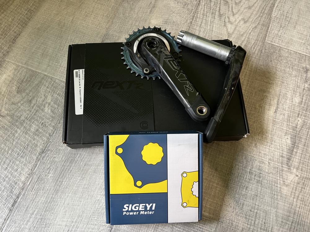 Sigeyi powermeter + Race Face next pogon