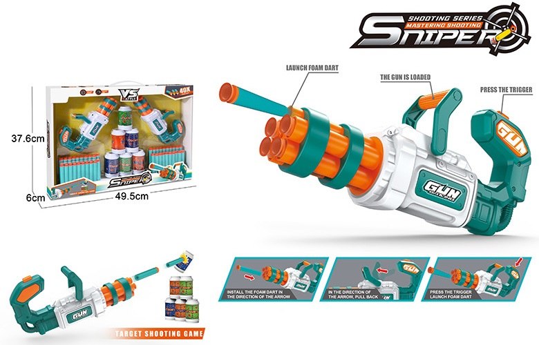 Set sa puškama i metkicima