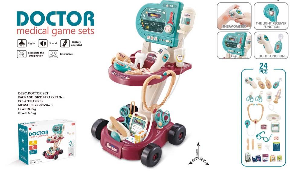 Doktor interaktivni set EKG