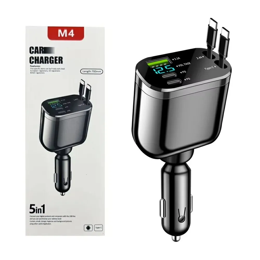 Auto Punjač 5u1 M4