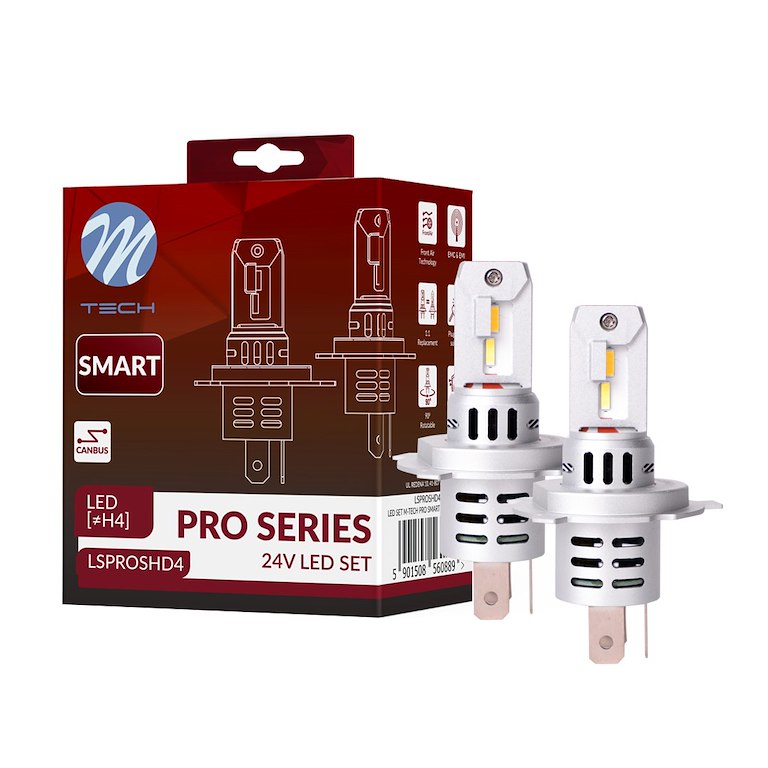 MTECH PRO SERIES – LED SIJALICE H4 / 2KOM.
