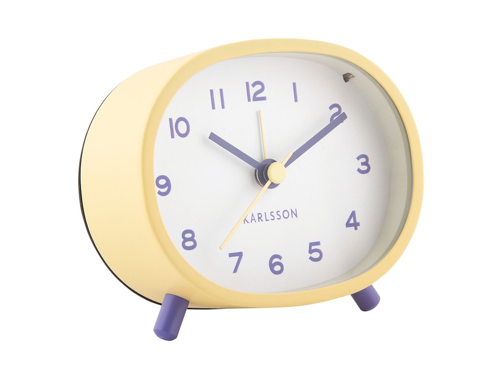 SAT ALARM STONI – Alarm Clock Cheeky Oval