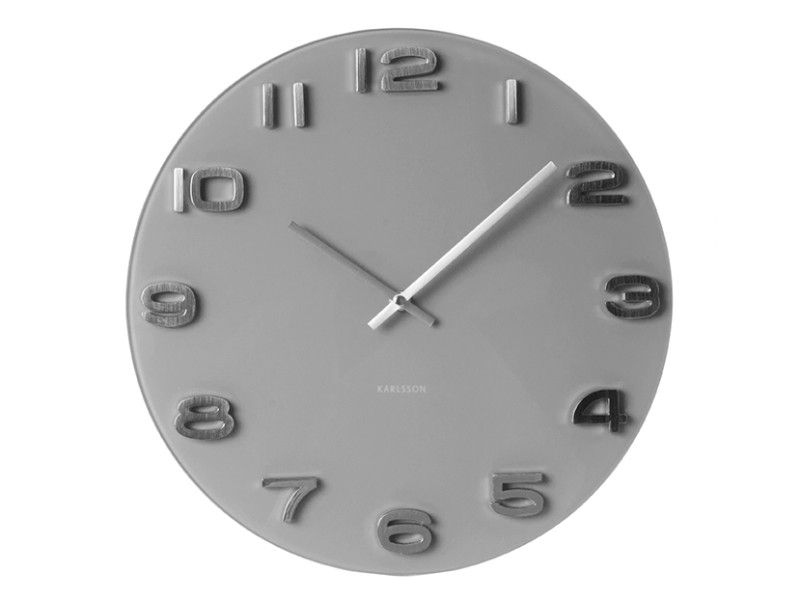 SAT ZIDNI – Wall Clock Vintage Round
