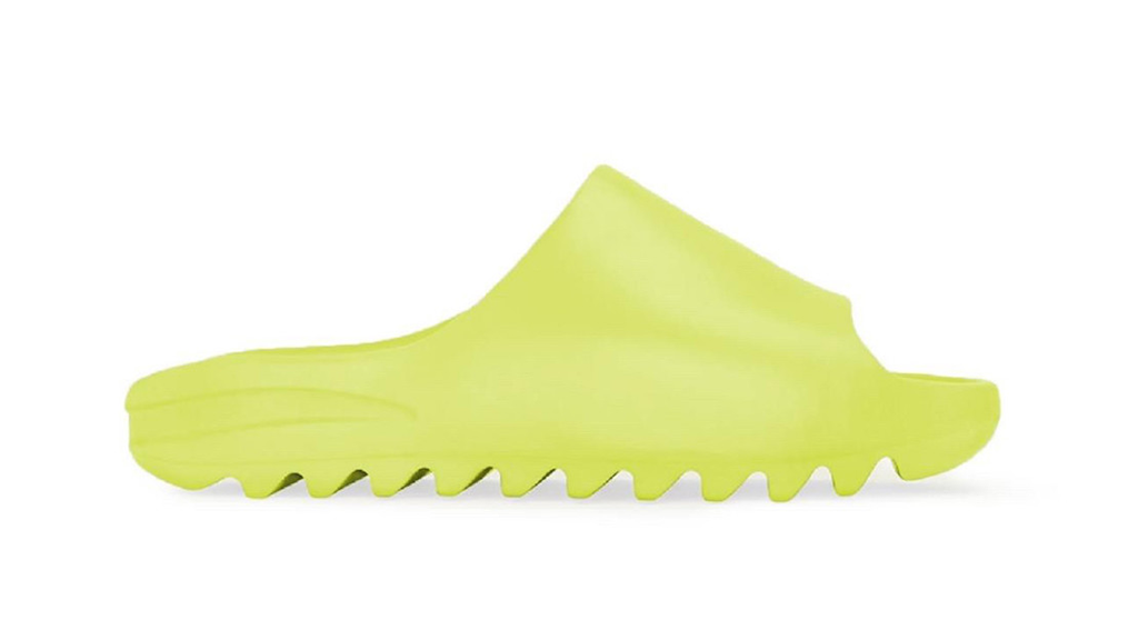 Yeezy Slides Green Glow