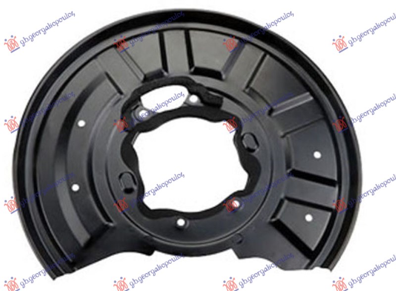 SPLASH PANEL BRAKE DISC REAR Desna str. MERCEDES C CLASS (W204) COUPE (2011-2015) (OEM: 2124200444, 2124202244, A2124200444)
