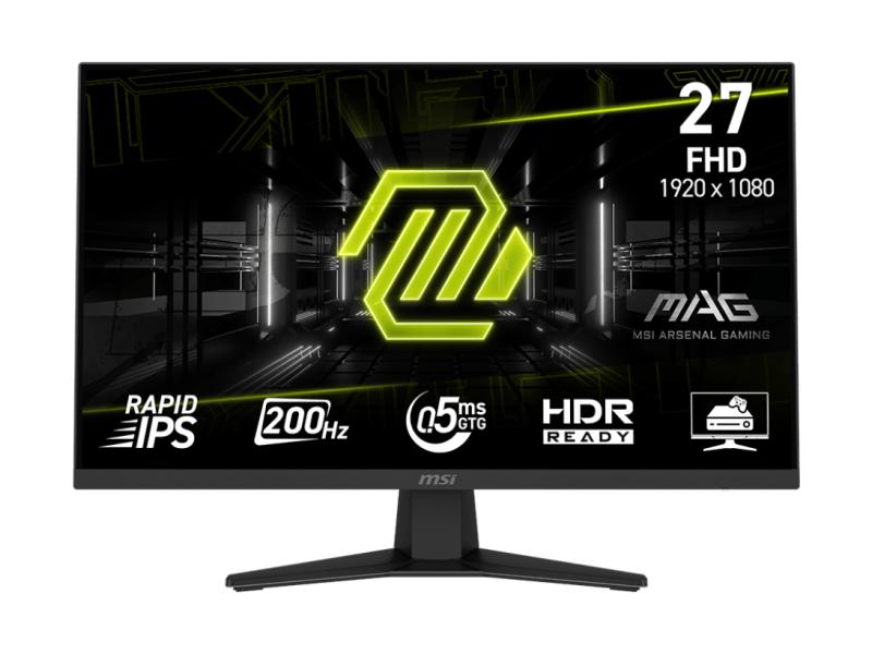 MSI 27” MAG 274F IPS FHD, 0,5MS, 200HZ, HDMI, DP