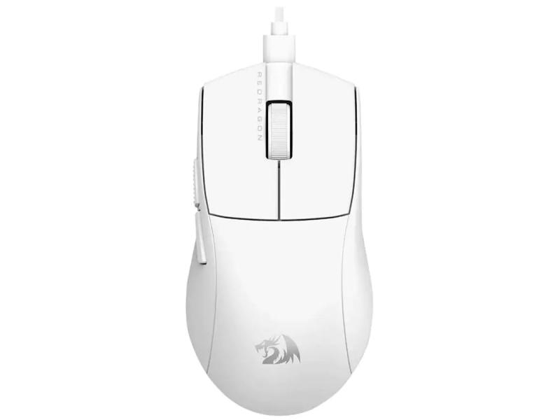 REDRAGON K1NG 1K WIRED GAMING MOUSE WHITE