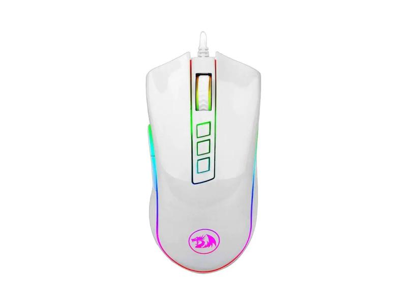 REDRAGON COBRA WHITE M711 GAMING MOUSE RGB