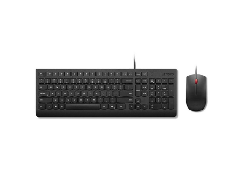 LENOVO ESSENTIAL USB ŽIČNI SET TASTATURA I MIŠ, US RASPORED, CRNI (4X31R64439)