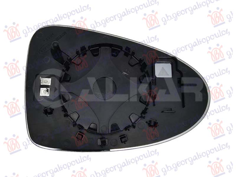 STAKLO RETROVIZORA SA GREJACEM (MRTAV UGAO) (2+2 PIN) (KONVEKSNO) Leva str. BYD SEAL (2023-) (OEM: 13581475-00, 1358147500)