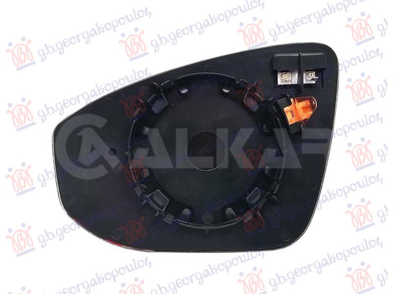 STAKLO RETROVIZORA SA GREJACEM (2 PIN) (KONVEKSNO) Desna str. VW ID.7 (2023-) (OEM: 14A857522)