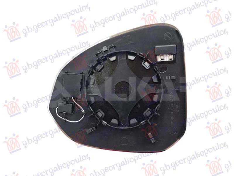 STAKLO RETROVIZORA SA GREJACEM (MRTAV UGAO) (4 PIN) (KONVEKSNO) Desna str. LYNK&CO 01 (2024-) (OEM: 8890115103)