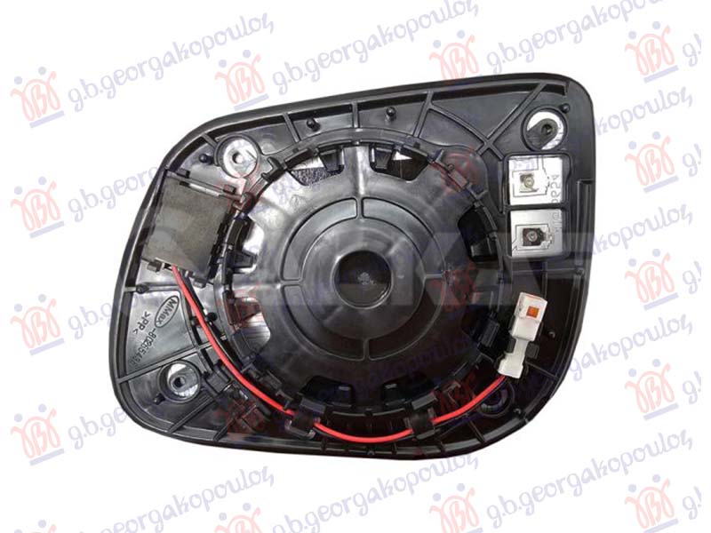 STAKLO RETROVIZORA SA GREJACEM (MRTAV UGAO) (2+2 PIN) (KONVEKSNO) Desna str. KIA PICANTO (2024-) (OEM: 87611G6520)