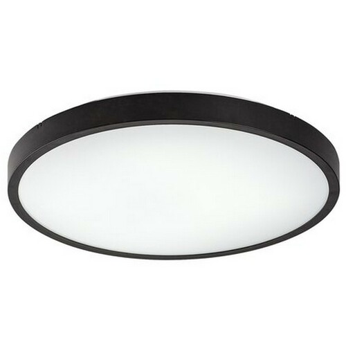 RABALUX Alenzo, LED plafonjera sa daljinskim, dimabilna, 24W, 3000-6000K, 35.5cm, IP44, crna