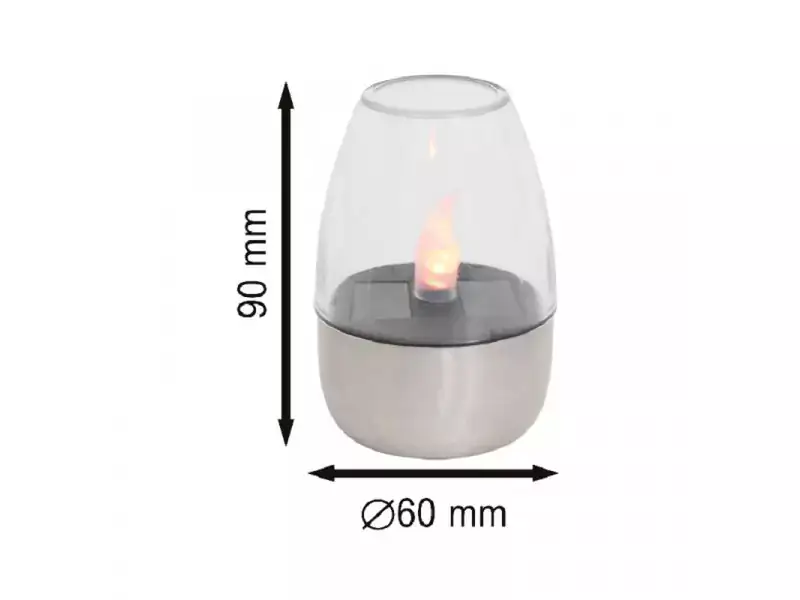 SOMOGYI ELEKTRONIC SOLARNA BAŠTENSKA LAMPA – 3 KOM.