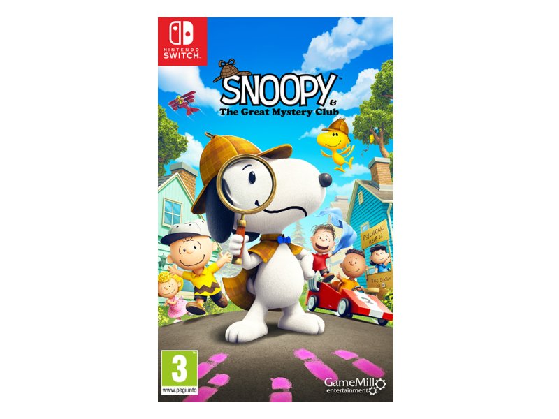 GAMEMILL ENTERTAINMENT SWITCH, SNOOPY: THE GREAT MYSTERY CLUB
