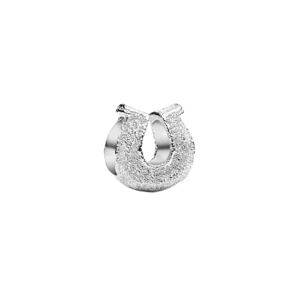 794056C00 PANDORA Textured Horseshoe Mini privezak