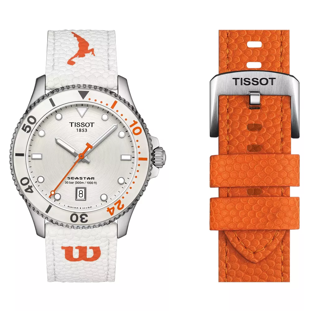 T120.410.17.011.00 TISSOT Seastar 1000 Wilson WNBA muški set