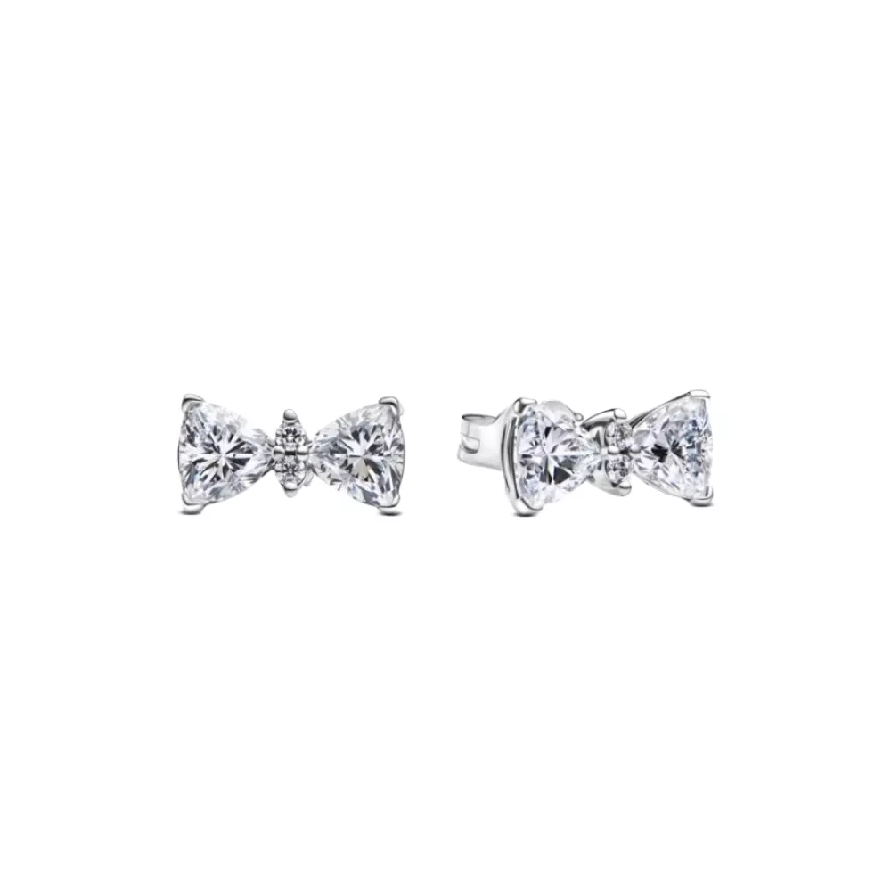 293506C01 PANDORA Sparkling Small Bow Stud minđuše