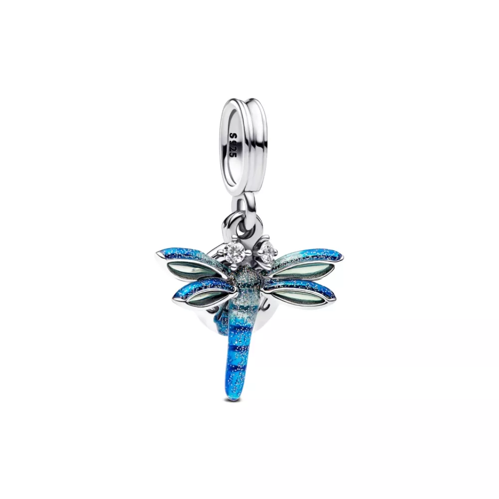 793745C01 PANDORA Dragonfly Double Dangle privezak