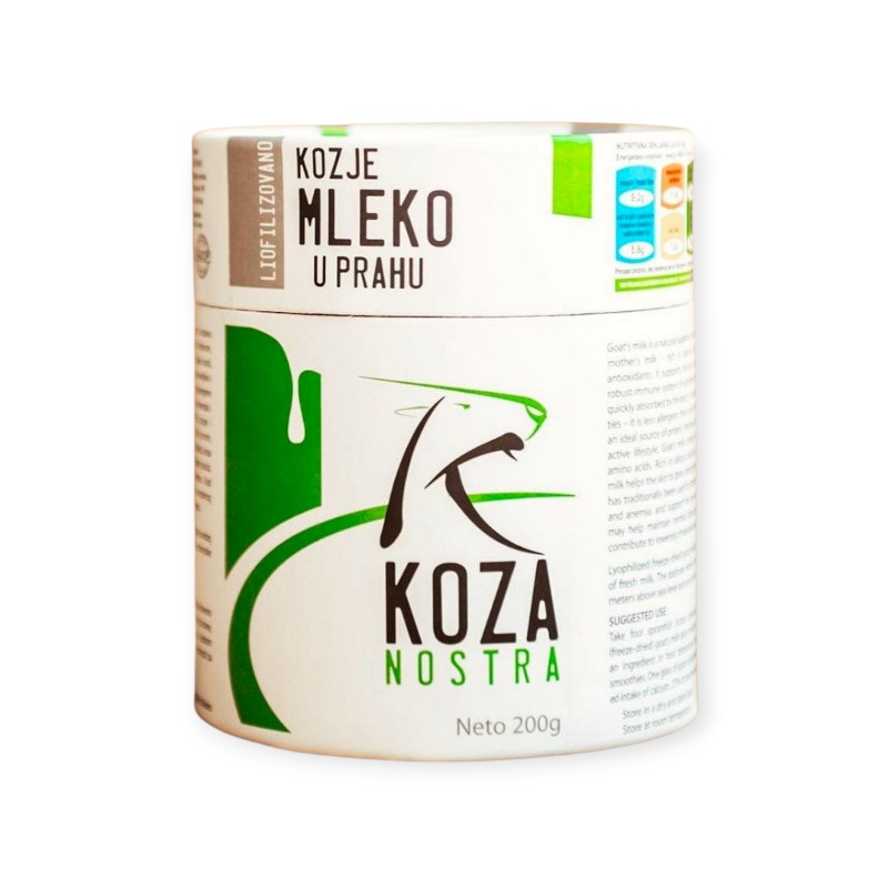 Kozje mleko u prahu 200g Koza Nostra