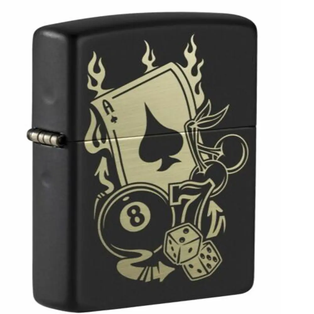 49257 ZIPPO Upaljač – Gambling Design