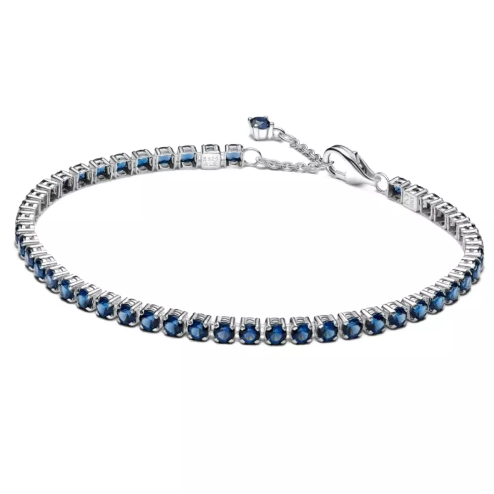 591469C02-18 PANDORA Sparkling Blue Tennis narukvica