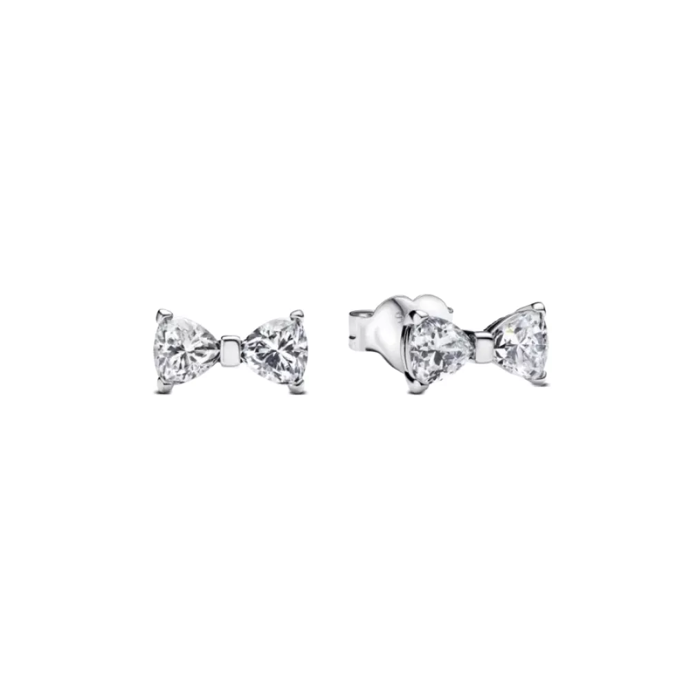 293542C01 PANDORA Sparkling Small Bow Stud minđuše