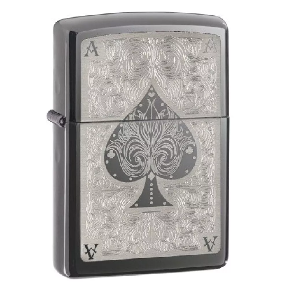 28323 ZIPPO Upaljač -Black Ace