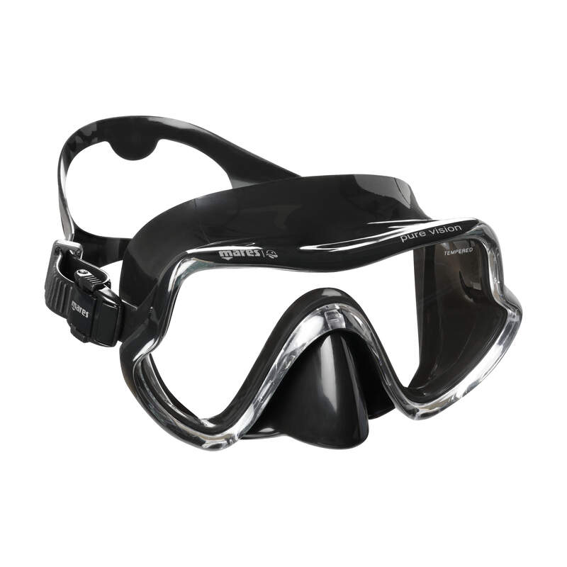 MARES MASKA ZA RONJENJE PURE VISION CRNO